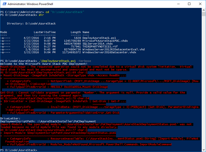 Azure Stack Error 2 | Hyperonomy Digital Identity Lab™ - hyperonomy.com